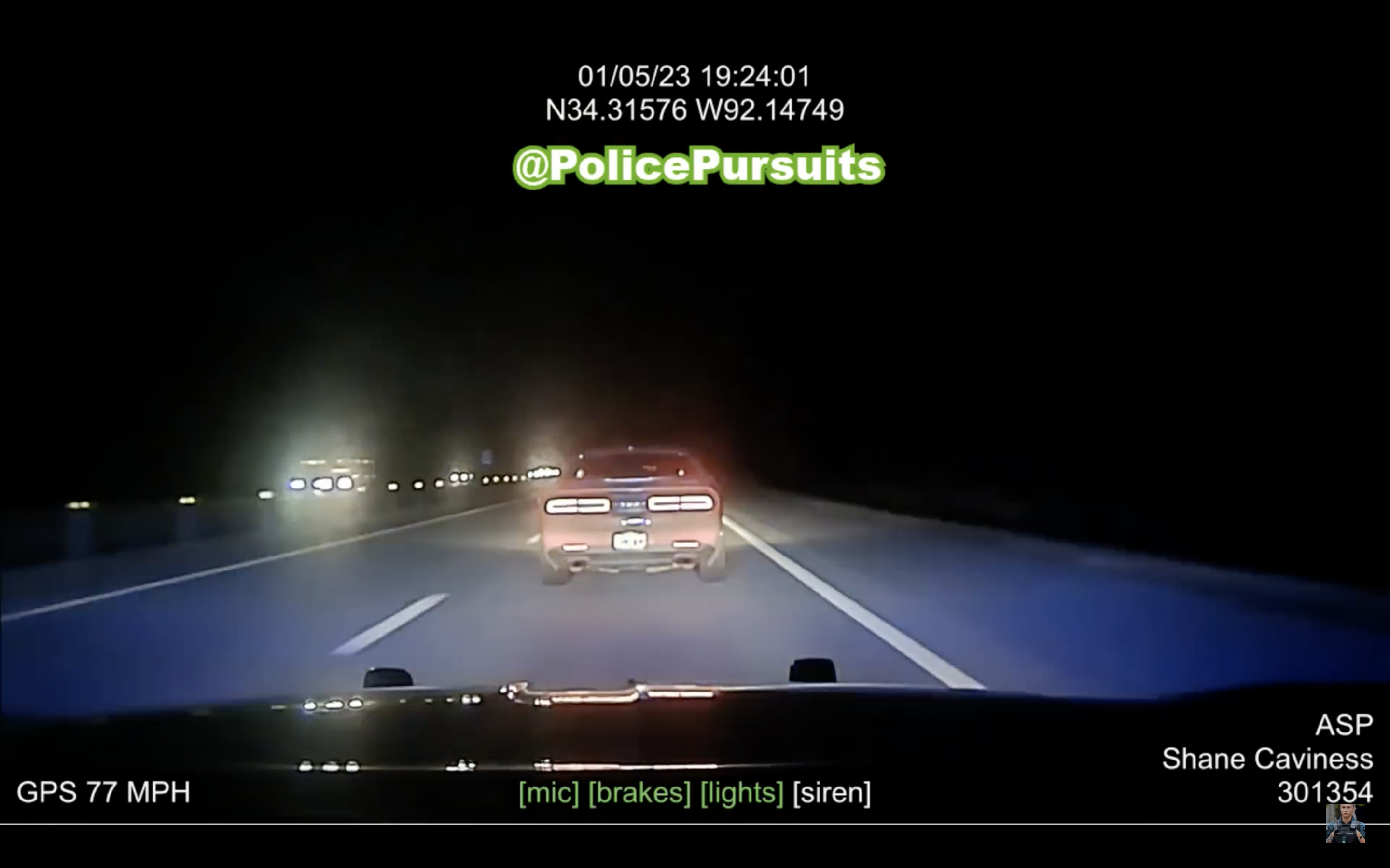 VIDEO: Dodge Challenger SRT Hellcat Roasts Arkansas State Police ...