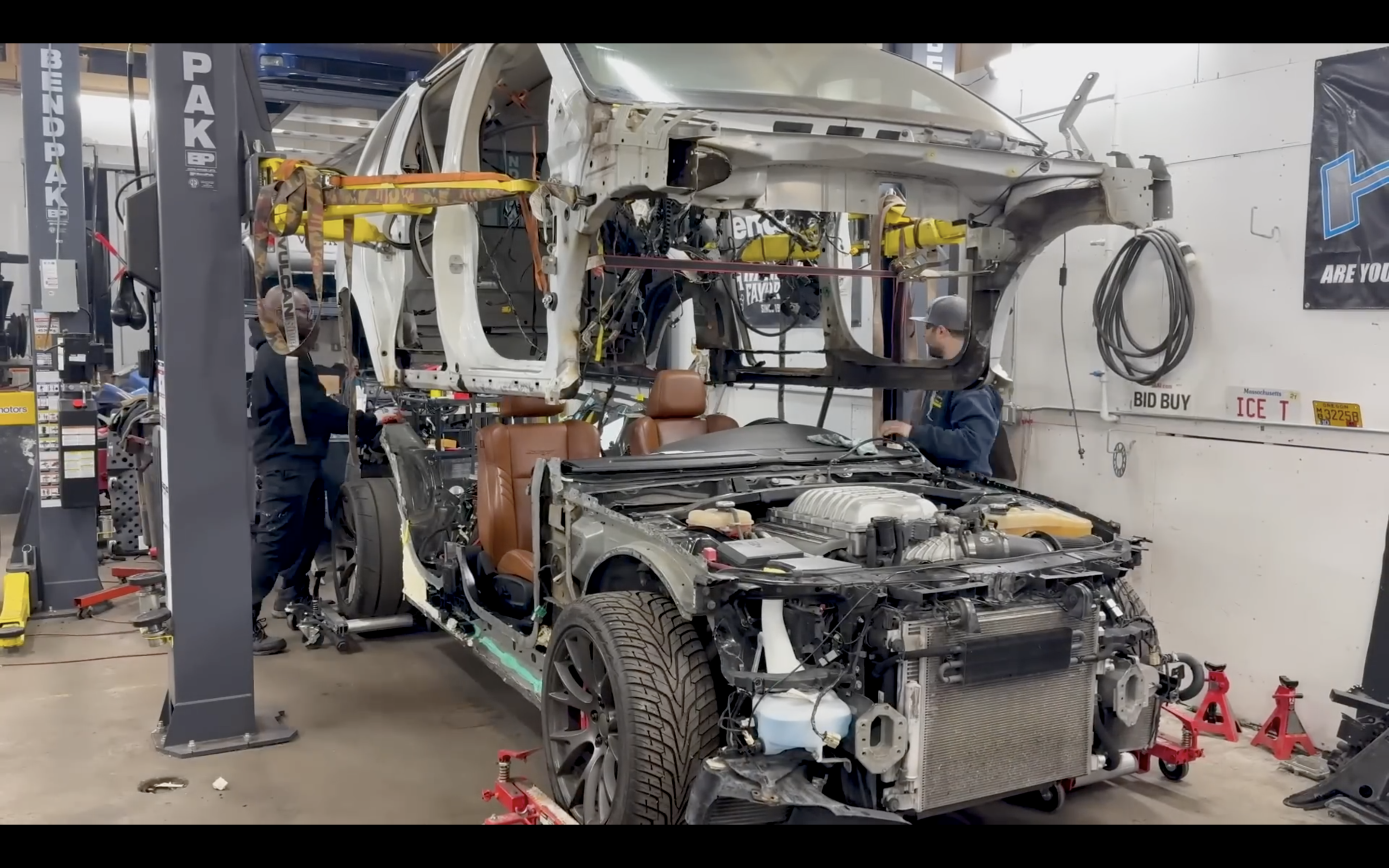 VIDEO: This Dude Just Built An SRT Hellcat Swapped Minivan | Rowdy ...